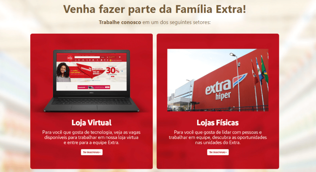 Trabalhar no Extra: como conseguir sua vaga de emprego - oedital